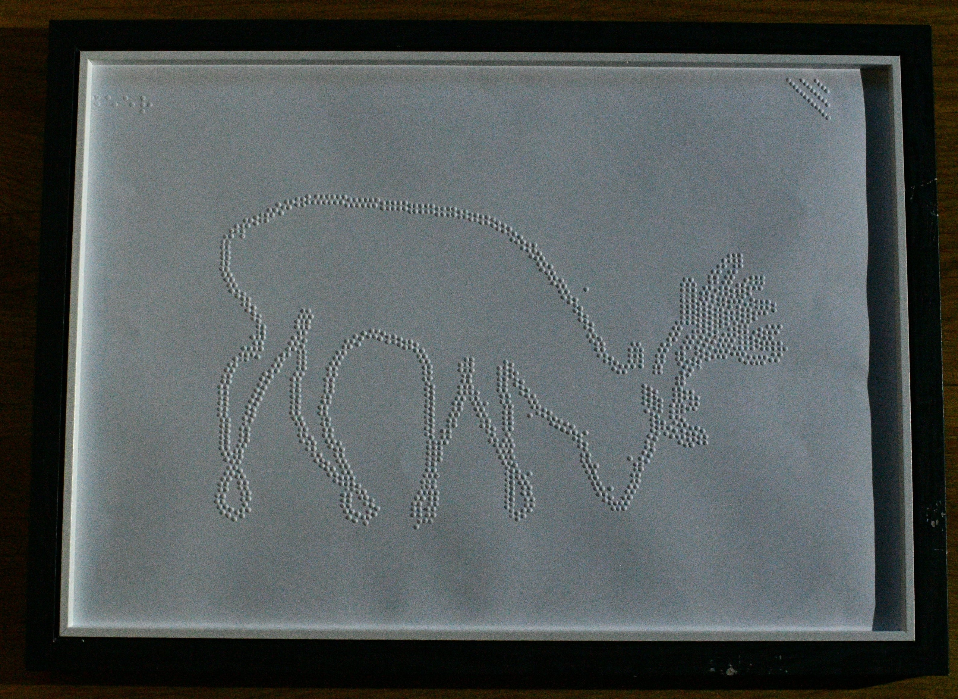 Deer — Braille Artwork – All Things Dotty