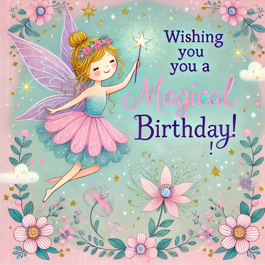 Fairy Birthday – All Things Dotty