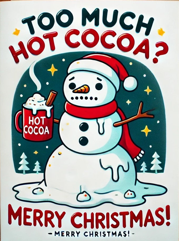 Too Much Hot Cocoa? – All Things Dotty